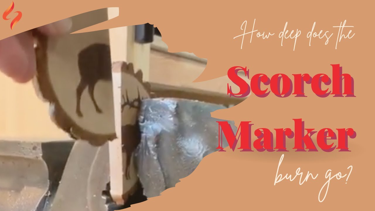 How deep is a Scorch Marker burn? - YouTube