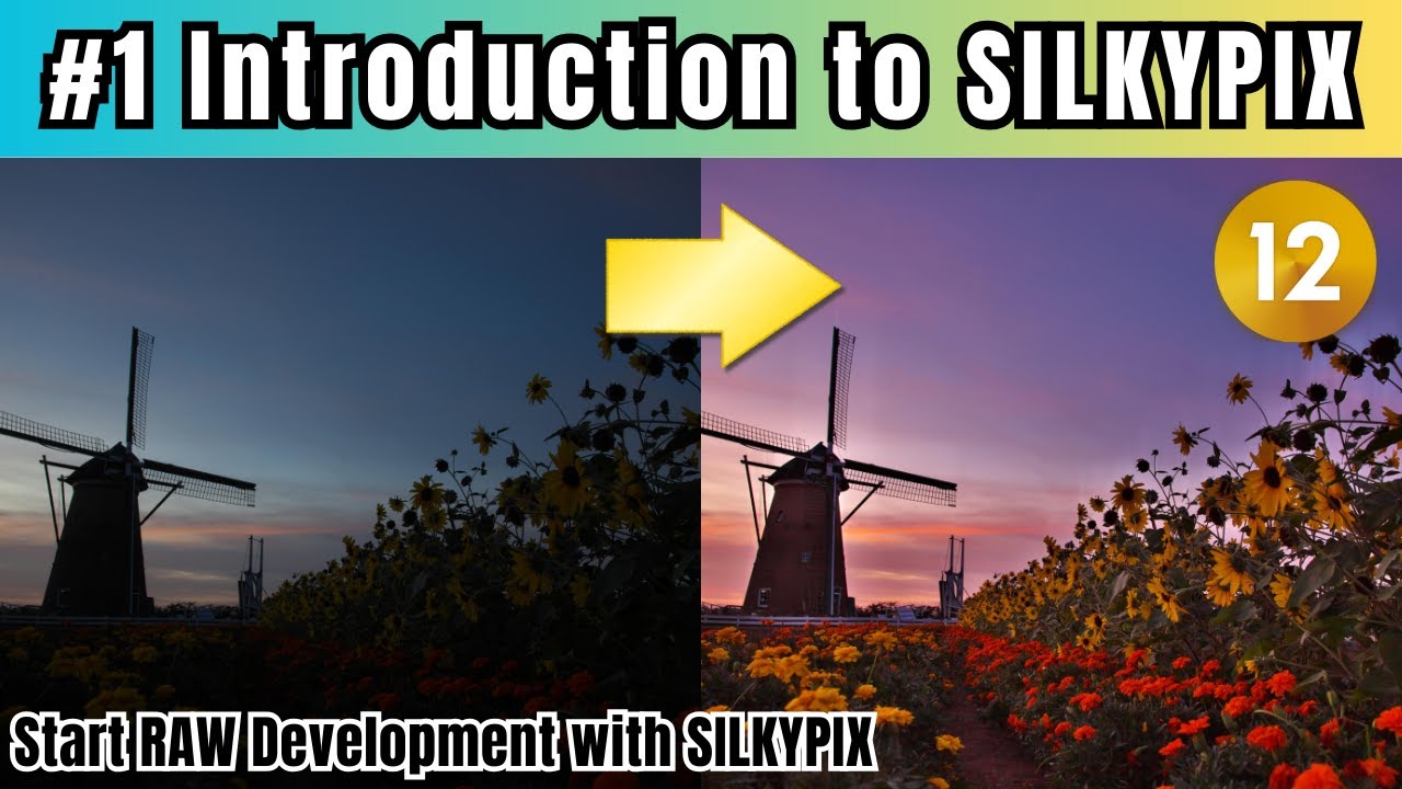 #1 Introduction to SILKYPIX - Start RAW Development with SILKYPIX - YouTube