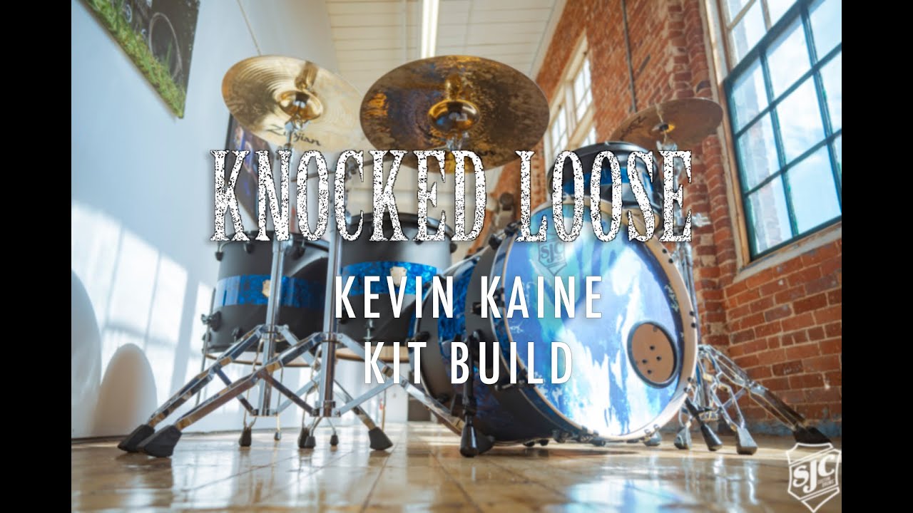 Crafting a Custom Kit for Kevin Kaine and Knocked Loose! | SJC Custom ...