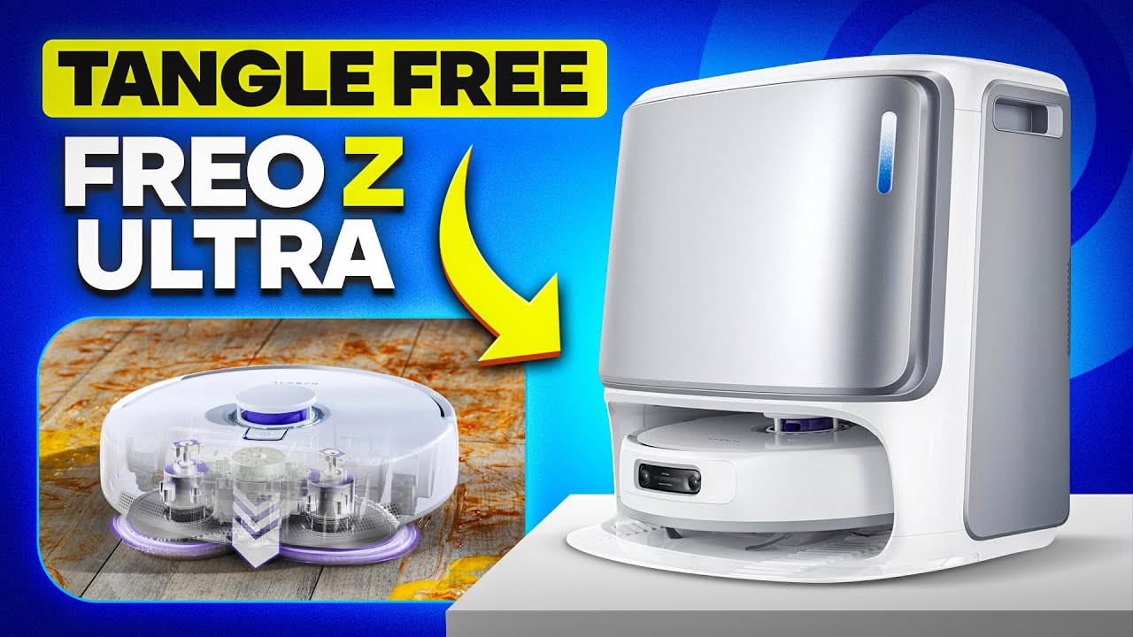 A Robot Vacuum that doesn't Tangle - Narwal Freo Z Ultra - YouTube