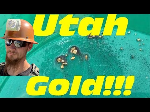 Where to Find Gold in Utah- Notch Peak - YouTube