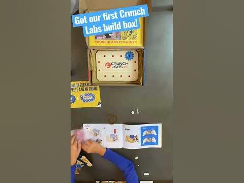 Crunch Labs disc launcher build box. Can’t wait for the next one ...