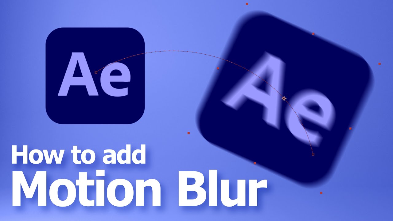 After Effects enable motion blur settings with shutter angle and ...