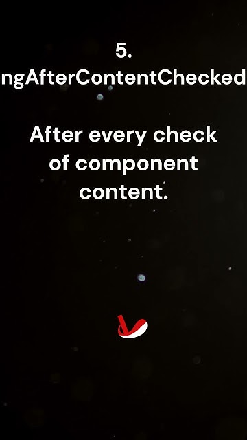 Angular Lifecycle Hooks Angular Short Angularinterview Angularshort Youtube