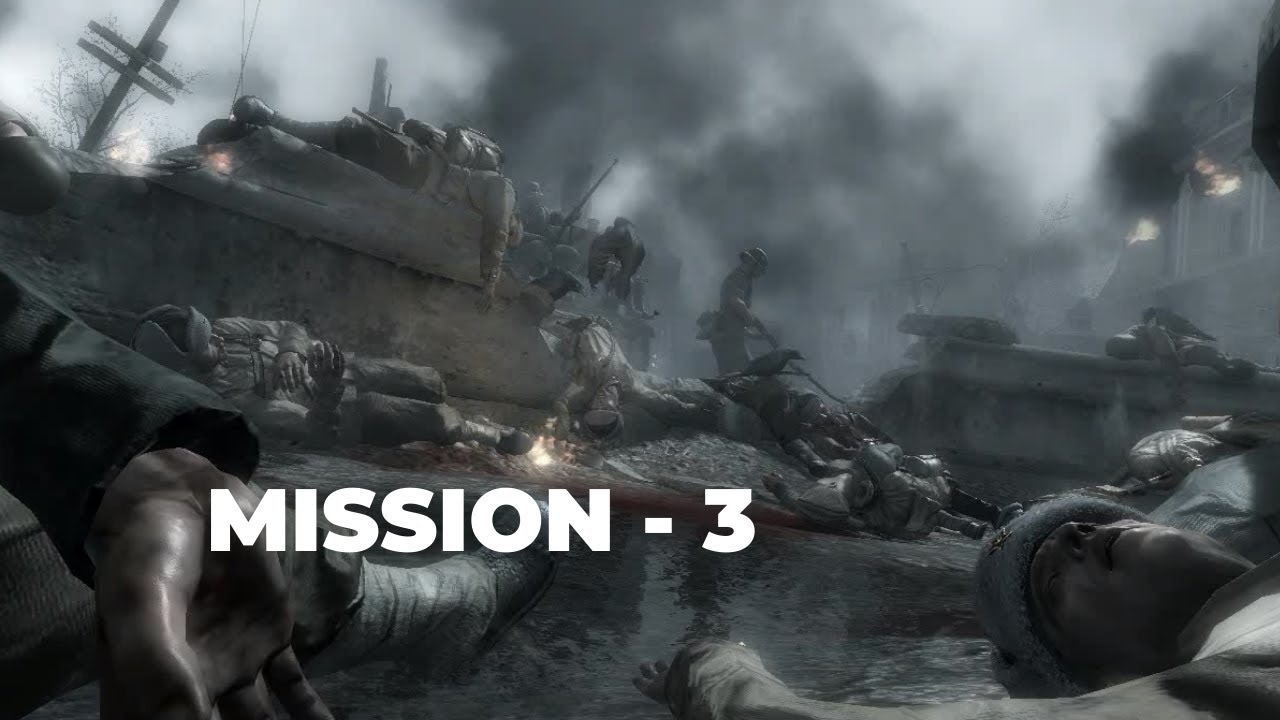 Call Of Duty: World At War | Mission 3: Hard Landing | Gameplay ...