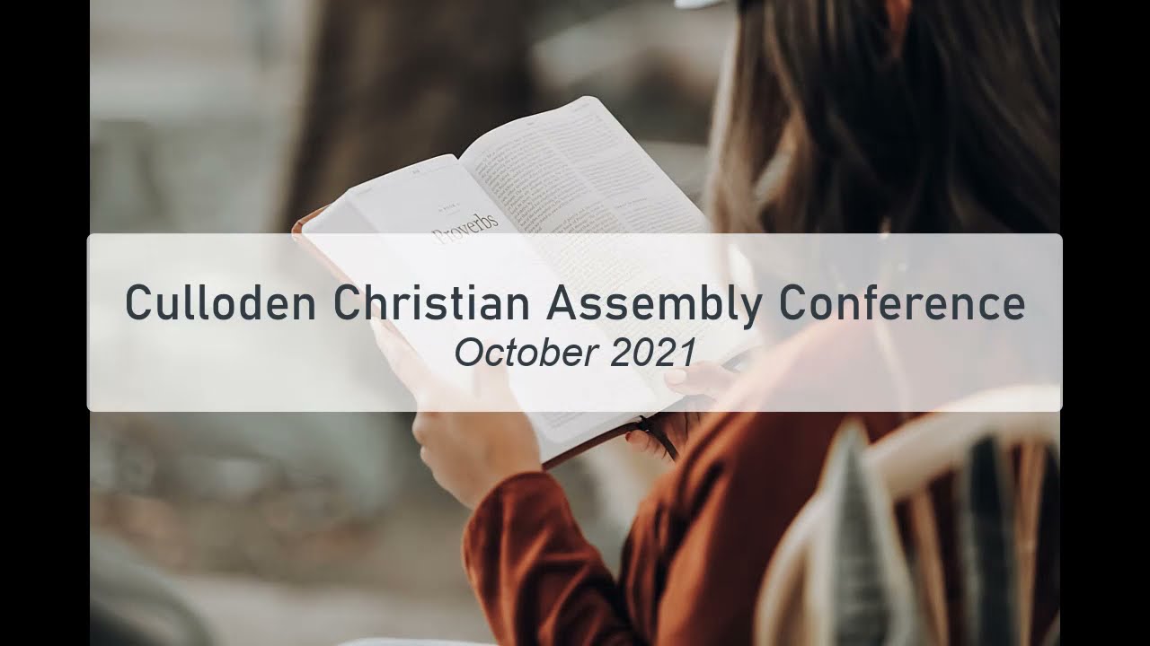 CCA Conference 2021 | Session 5 | 'The Lord Jesus in Genesis 3 ...