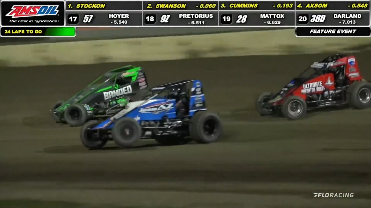 HIGHLIGHTS: USAC AMSOIL National Sprint Cars | Kokomo Speedway ...