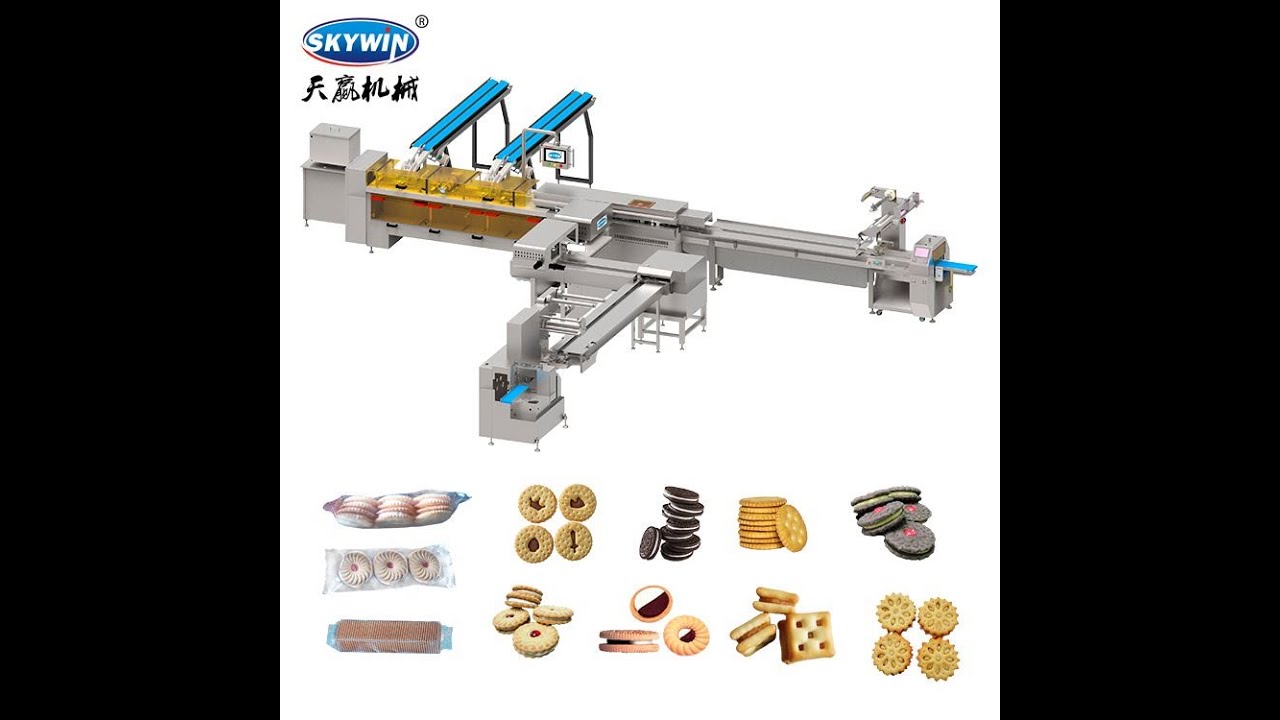 new arrival. One biscuit sandwiching machine for Pillow packets and On ...
