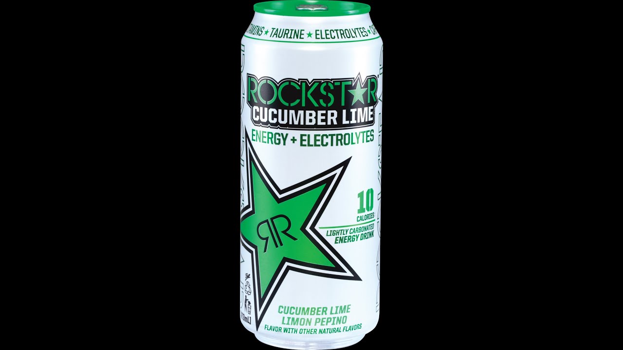 Rockstar Energy + Electrolytes: Cucumber Lime - YouTube