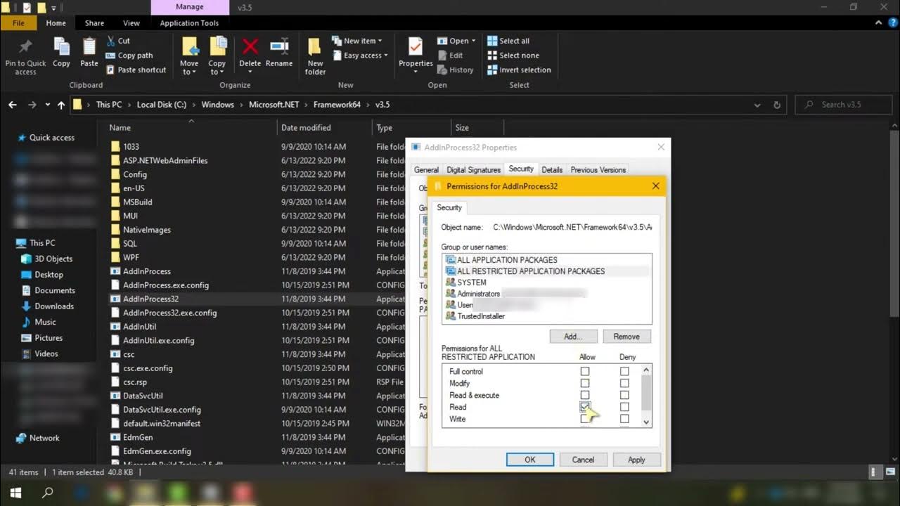 How to remove AddInProcess.exe - YouTube
