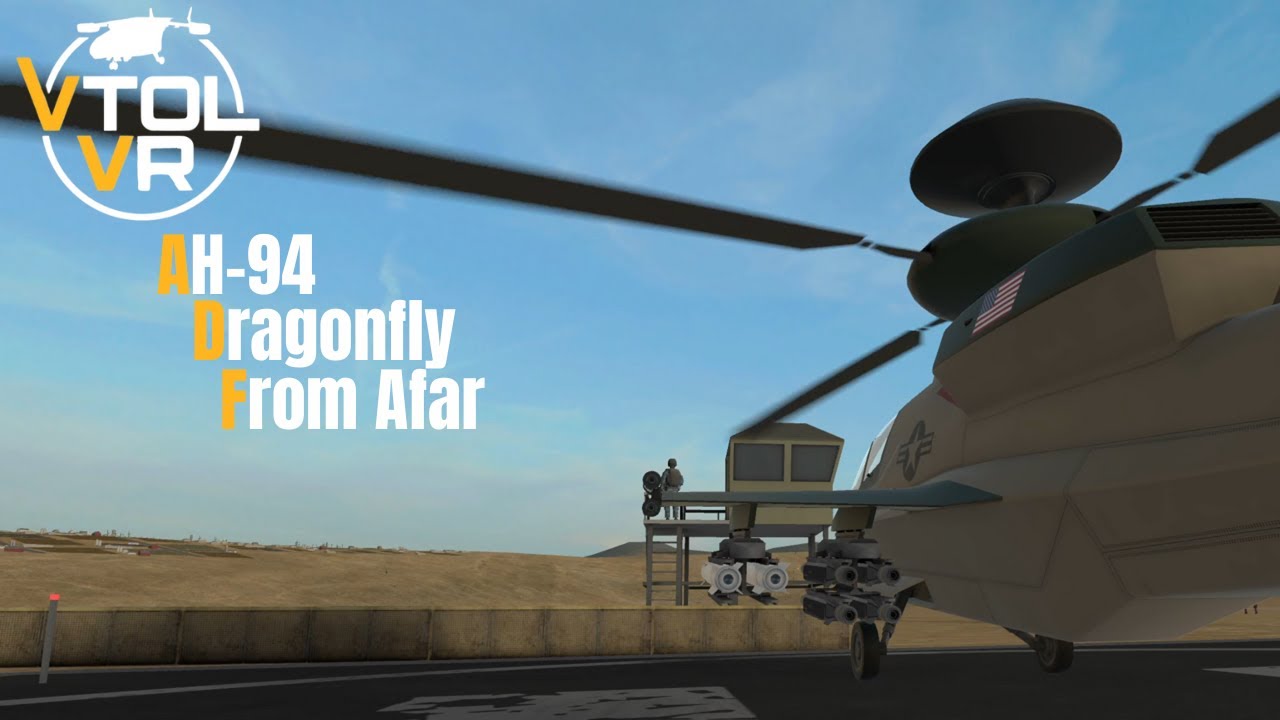 VTOL VR AH-94 Dragonfly "From Afar" Cinematic - YouTube