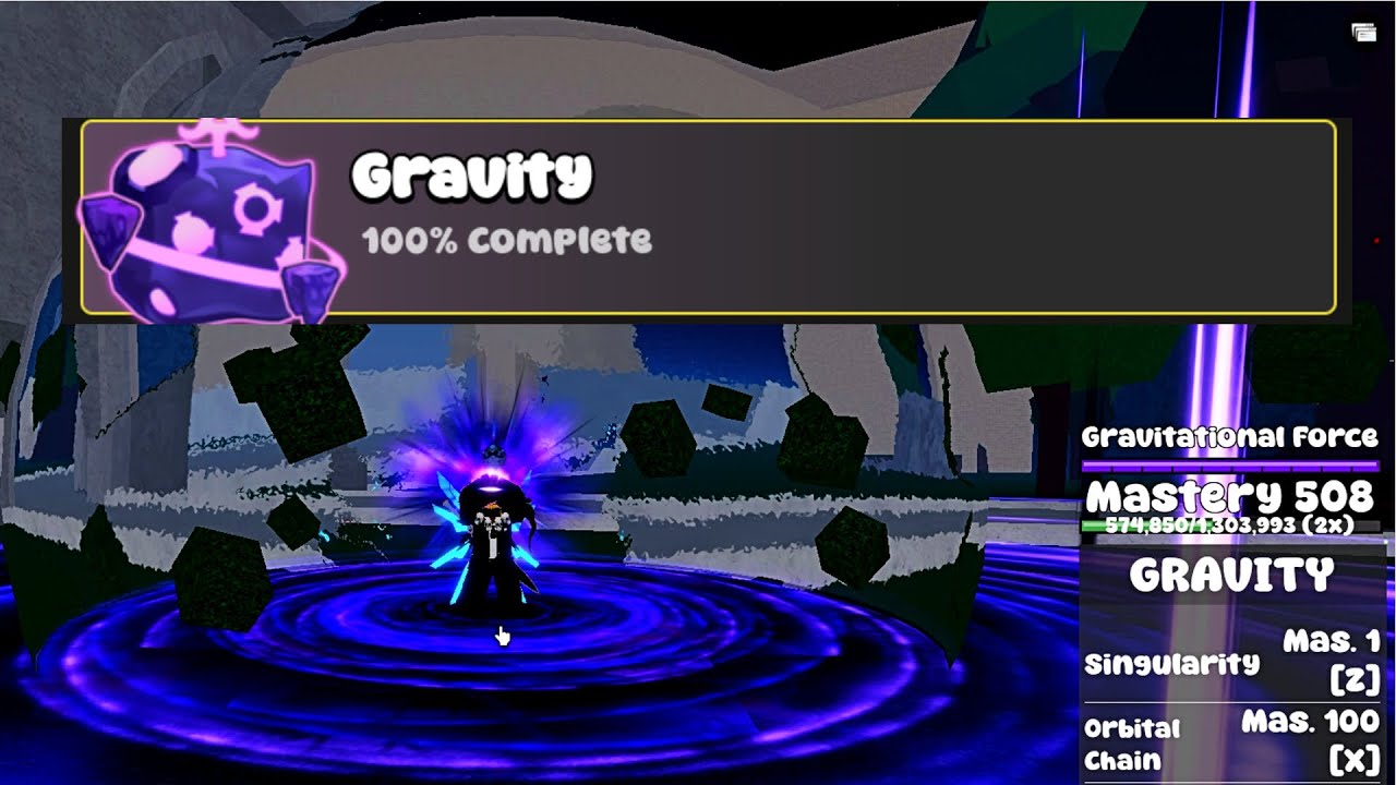 Fully Awakened/Upgraded Mythical Gravity Fruit Full Showcase (Blox Fruits) - YouTube