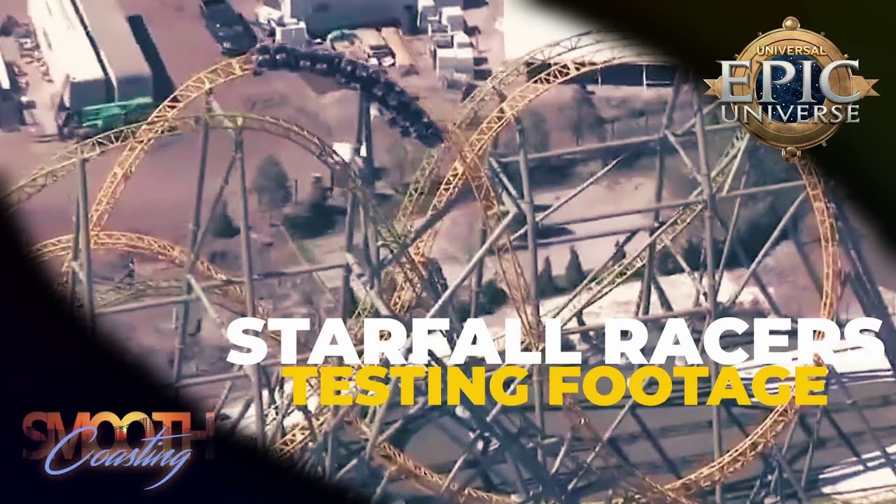 Starfall Racers Universal's Epic Universe - Full Circuit Testing ...