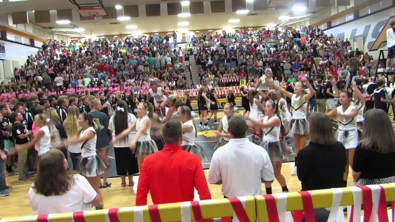 Amarillo High School Pep Rally ~ 8/28/14 ~ Cheers 3 (Dr. Who) - YouTube