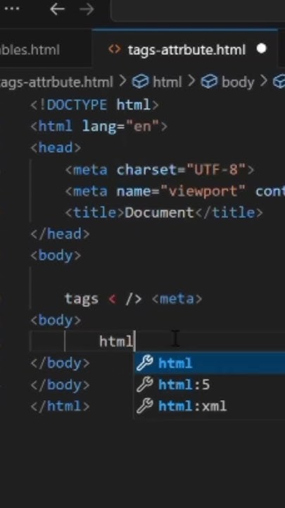 Html tutorial tags attributes elements - YouTube