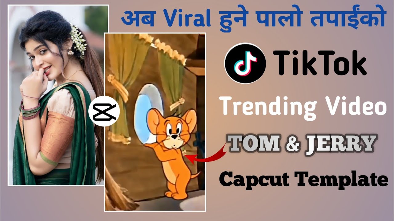 Tom & Jerry Capcut Template || Tiktok Trend Tom and Jerry Video Edit ...