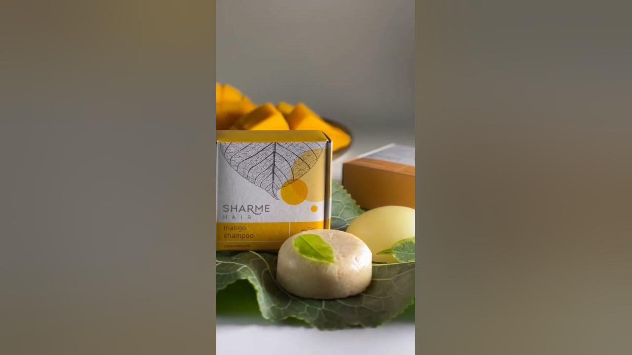 Натуральный твердый шампунь Sharme Hair Манго от Гринвей # ...