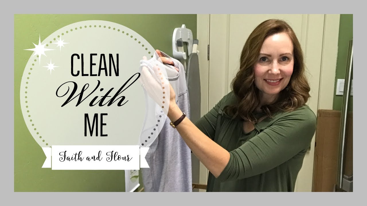 Clean With Me | Cleaning Motivation | Laundry & Bathroom - YouTube