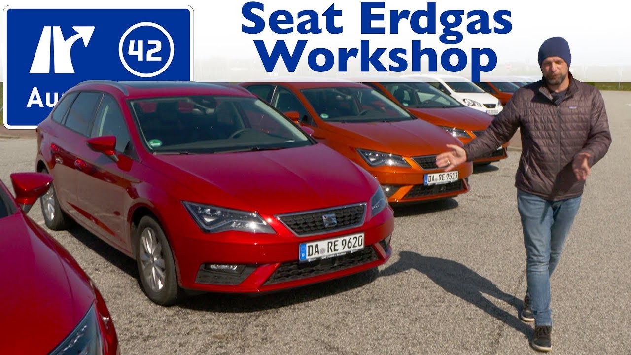 2018 Seat Erdgas Workshop / CNG / TGI - YouTube