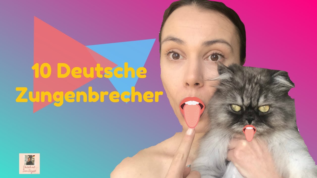 10 deutsche Zungenbrecher! Fail 🤦🏻‍♀️ - YouTube
