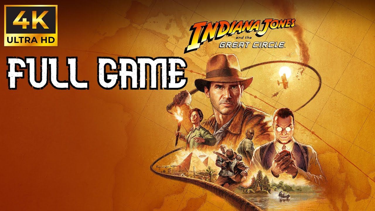 Indiana Jones and The Great Circle PC FULL GAME 4K ULTRA 60FPS Gameplay ...