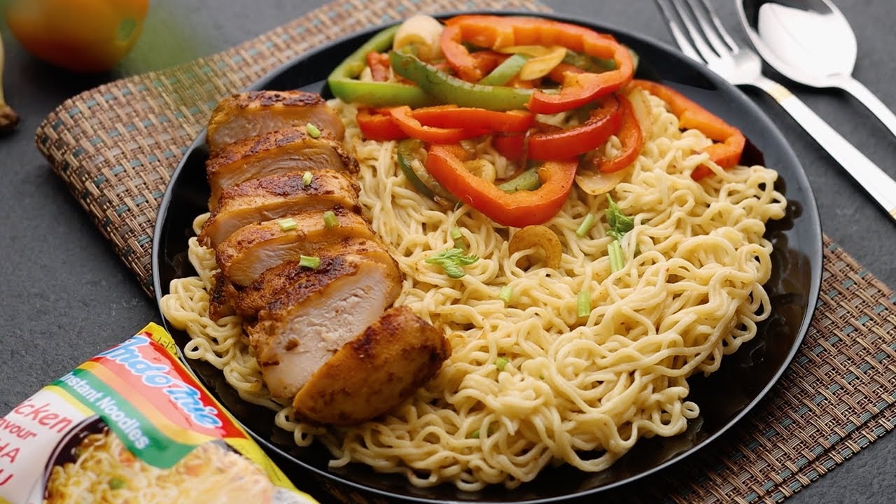 I did a commercial for Indomie - YouTube