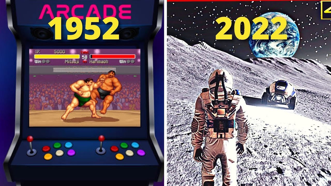 Evolution of Videogame Graphics | 1952 - 2022 - YouTube