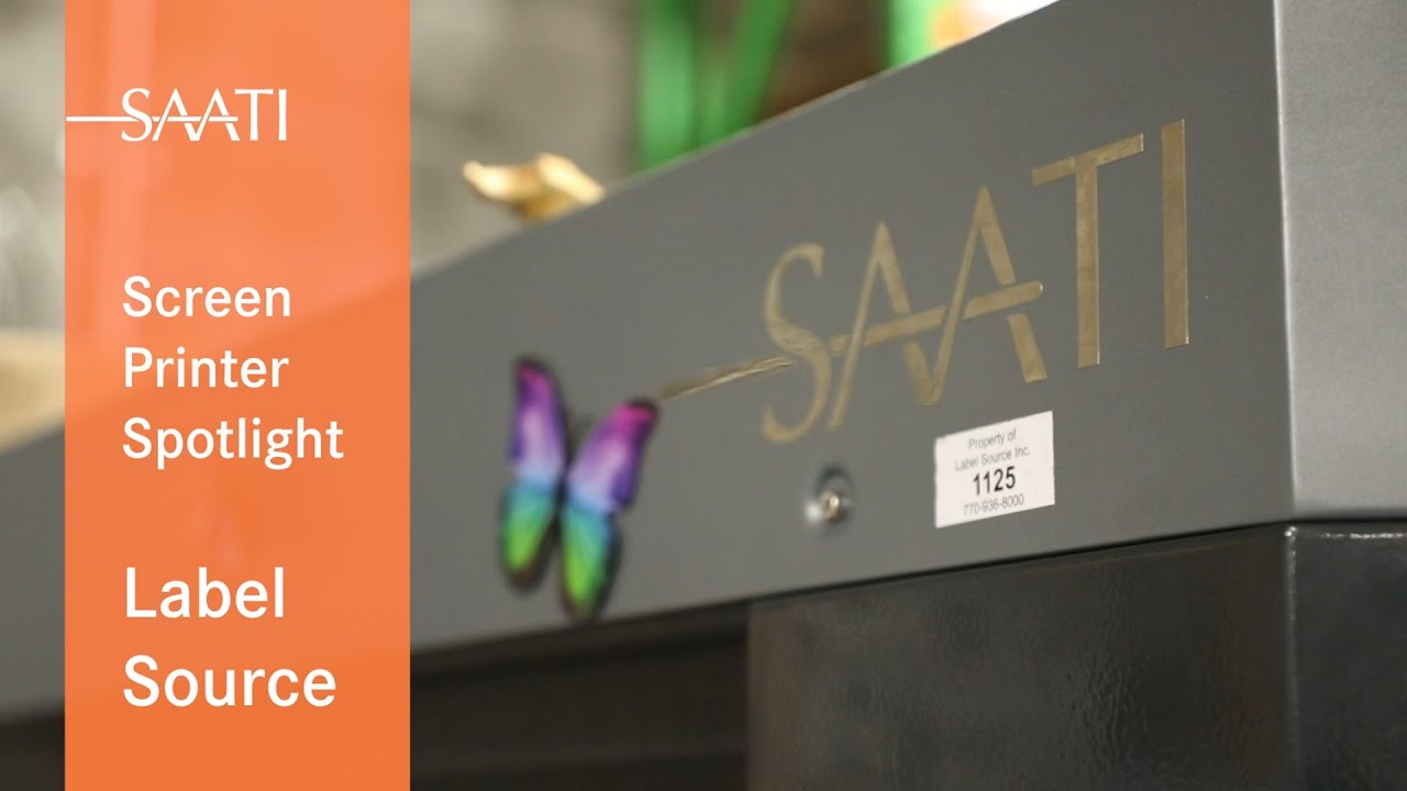 Screen Printer Spotlight: Label Source - YouTube