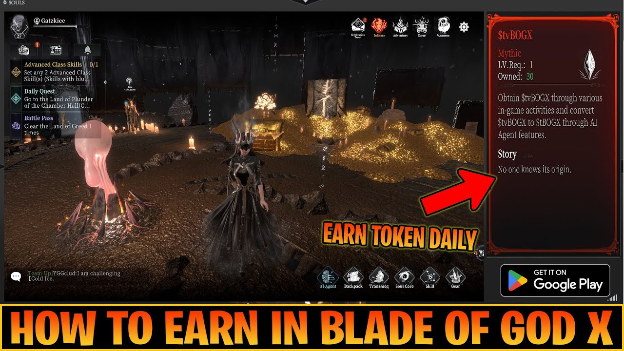 Blade of God X - How To Earn Token Quick guide | Mobile And PC - YouTube