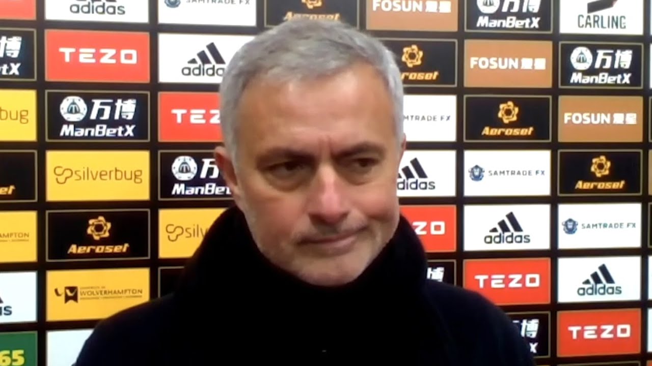 Wolves 1-1 Tottenham - Jose Mourinho - Post-Match Press Conference ...