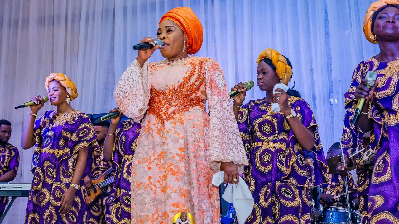 Emotional moment, Tope Alabi surprised Jide George, on his 50th ...