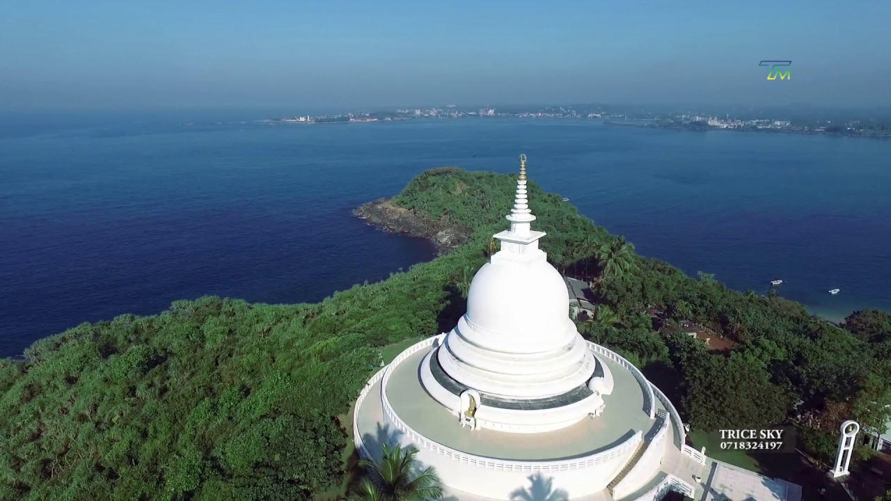 Japanese Peace Pagoda In Rumassala - YouTube