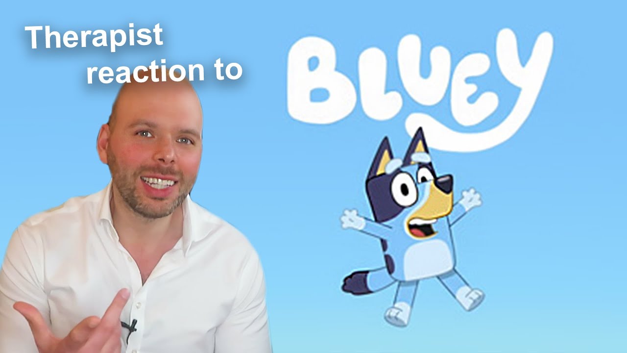 Therapist reacts to Bluey | Is Bluey teaching mental health to children ...