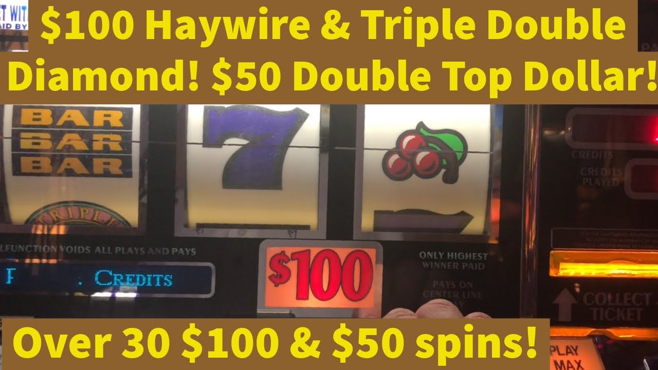 Old School Slots Presents: $100 Haywire & Triple Double Diamond $50 ...