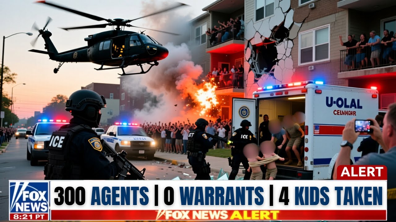 300 Agents STORM Chicago Building at Dawn - What They Did to Children ...