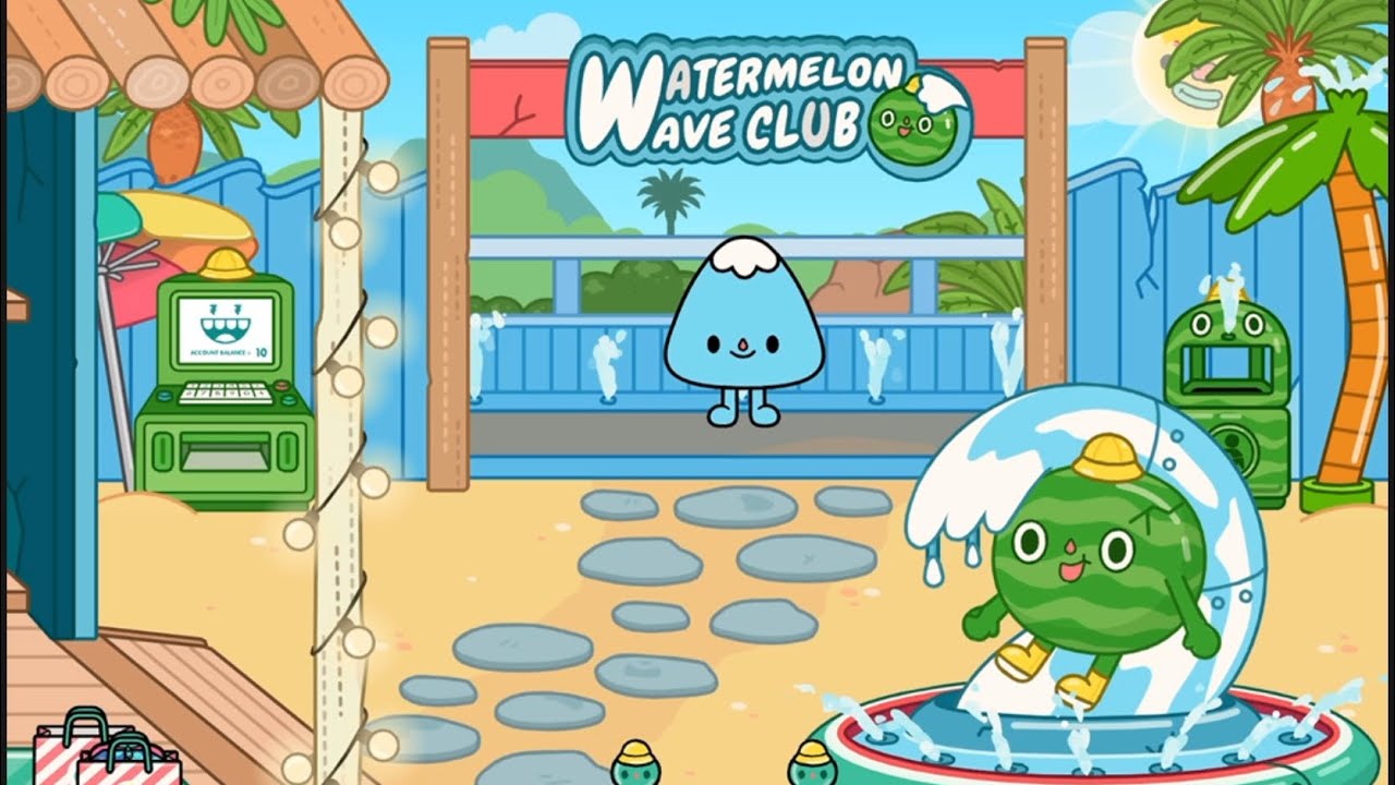 My Watermelon Wave Club is so cool! Come take a look its fun at Toca ...