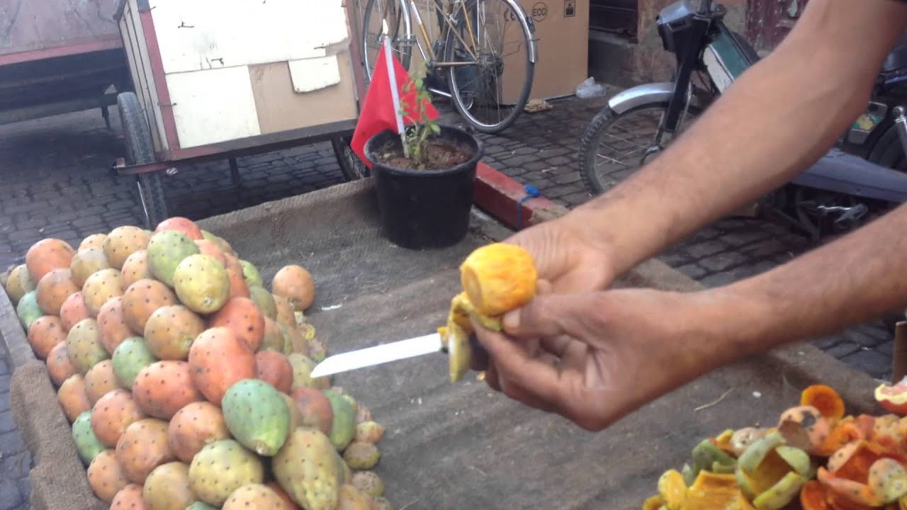 How to peel a prickly pear like a pro? - YouTube