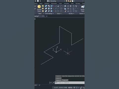 Convert Lines to 3D Polylines in AutoCAD - YouTube