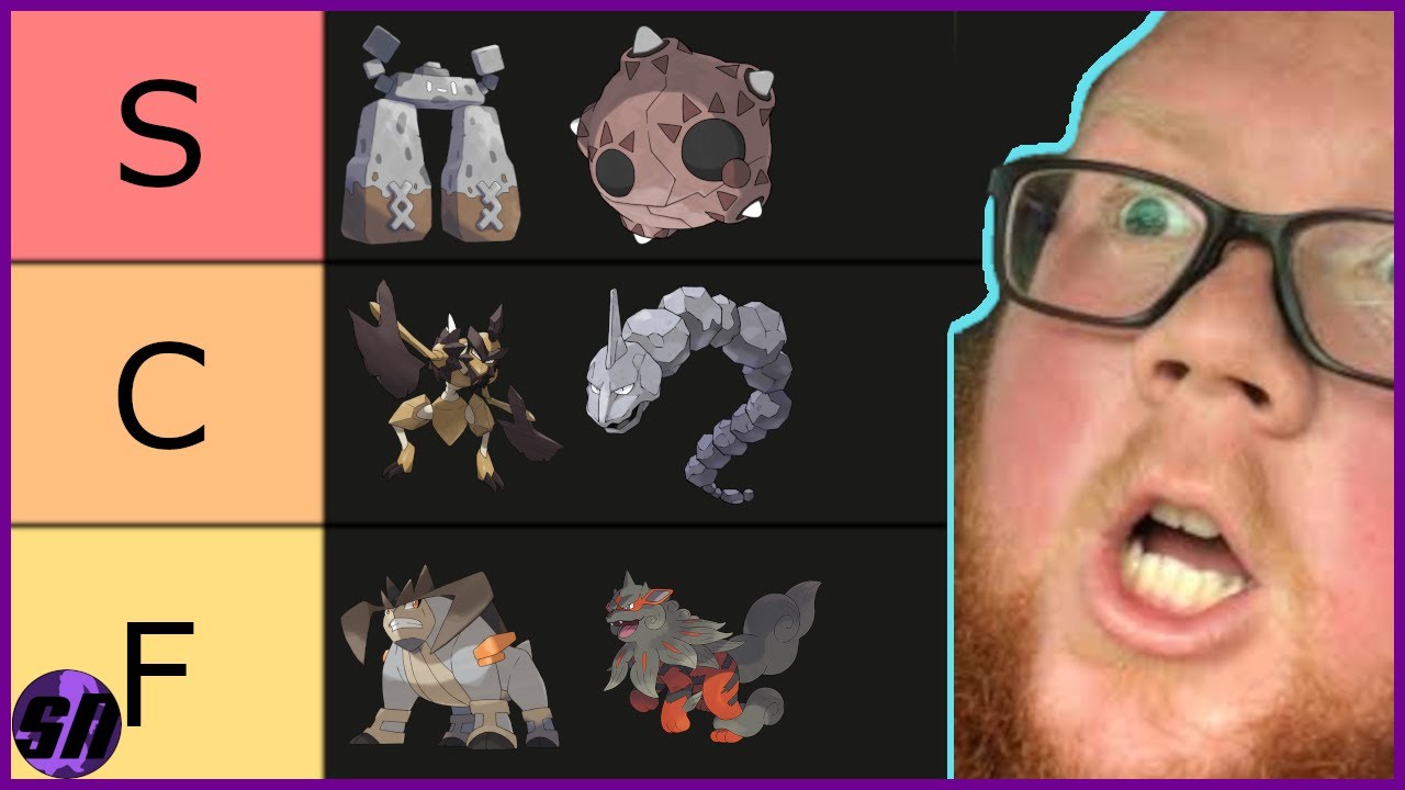 The Most Accurate Rock Type Pokémon Tier List - YouTube
