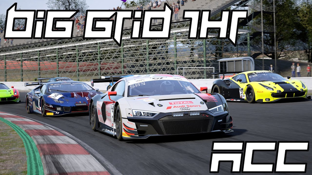 Assetto Corsa Competizione - MrGit Big Grid at Barcelona - YouTube