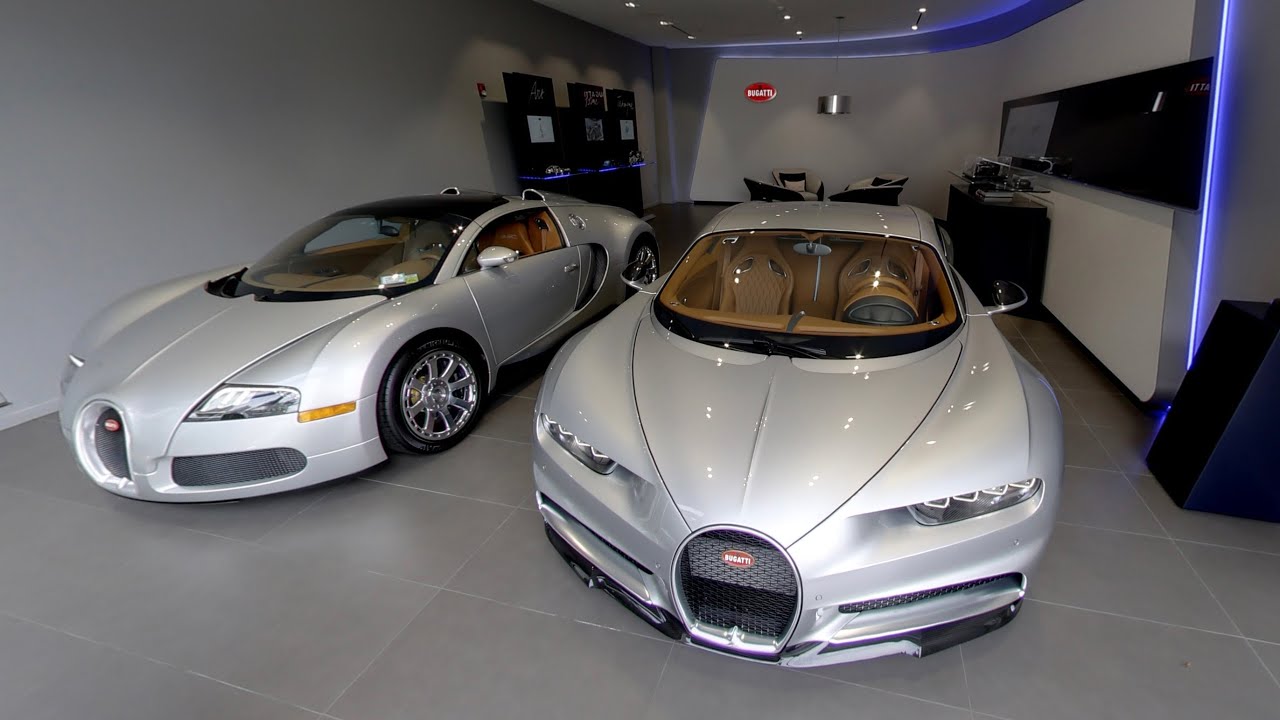 BUGATTI BATTLE: Chiron vs. Veyron - YouTube