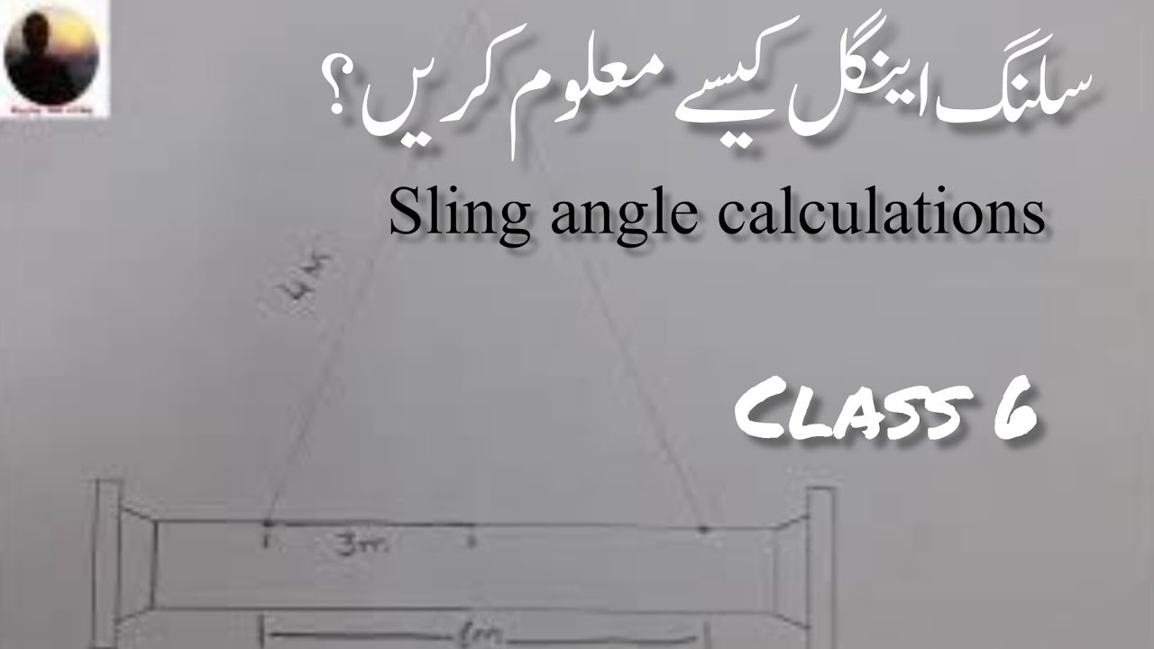 Sling angle kesy nikalty/angle calculations/Sling length and load ...