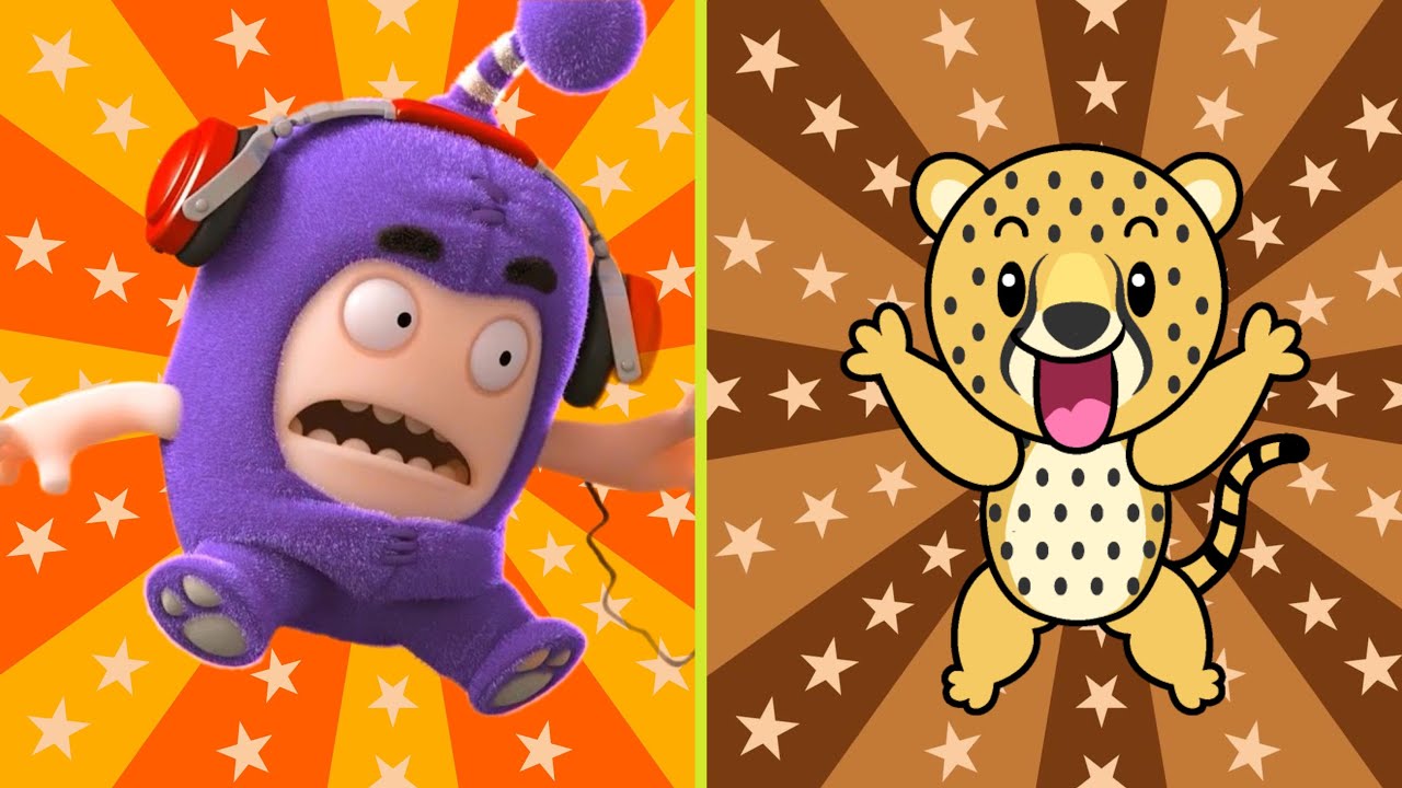 Oddbods with TV Shows and Kids Cartoons in Animal Action Zero Budget ...