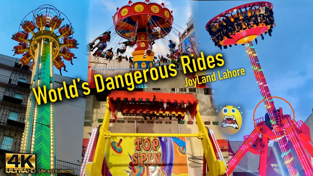 Joyland Lahore All Rides || Joyland Amusement Park Lahore || Joyland ...