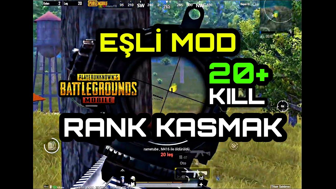one-man-dou-olarak-rank-kasmak-pubg-mobil-kalpsizz-youtube