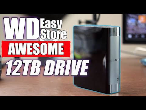 WD EASYSTORE 12TB DRIVE UNBOXING AND SOFTWARE INSTALLATION - YouTube