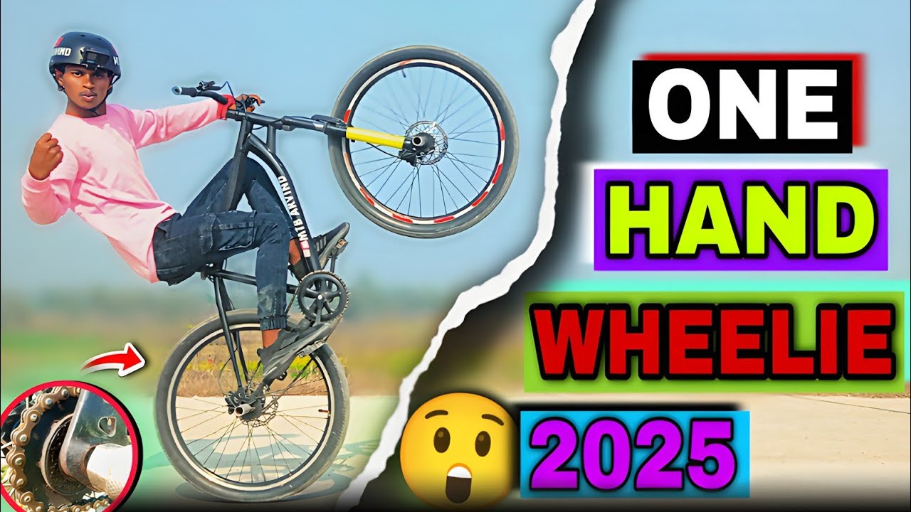 How to Wheelie with One Hand (Tutorial) - YouTube