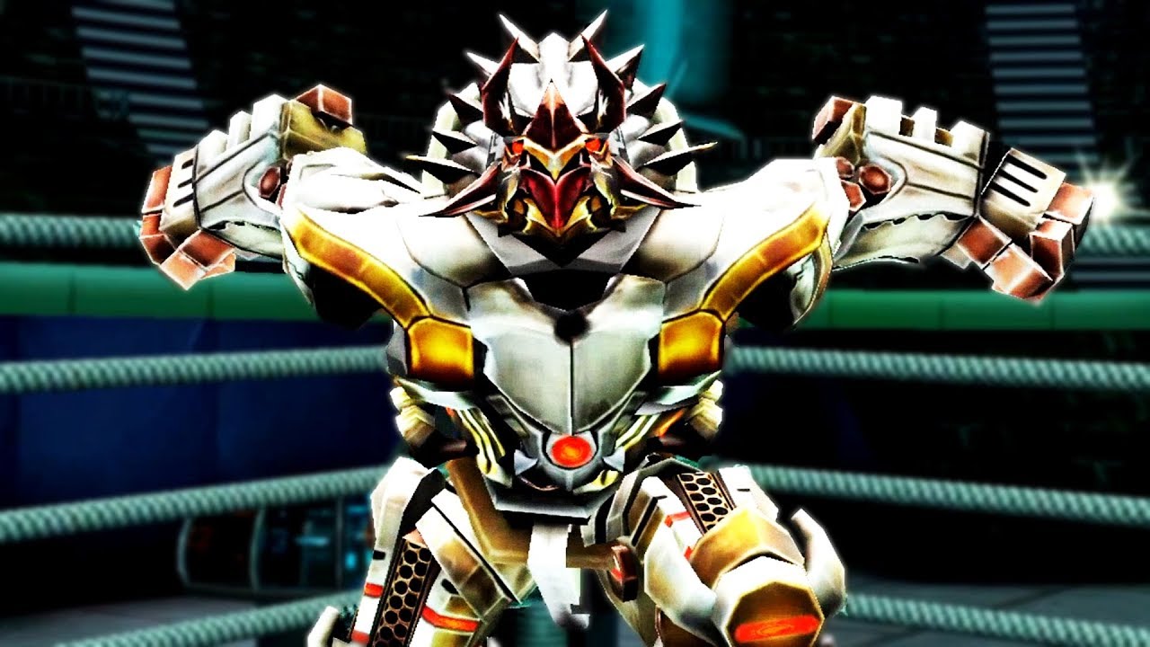 TRI GORE GOLD Real Steel WRB WILL OF IRON EVENTS VS ATOM & SARGE - YouTube