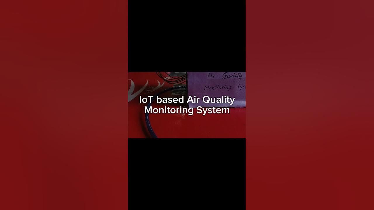 IoT Based Air Quality Monitoring System | NodeMCU ESP8266 Module | Wifi ...