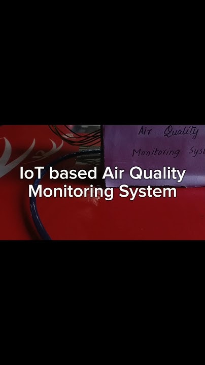 IoT Based Air Quality Monitoring System | NodeMCU ESP8266 Module | Wifi ...